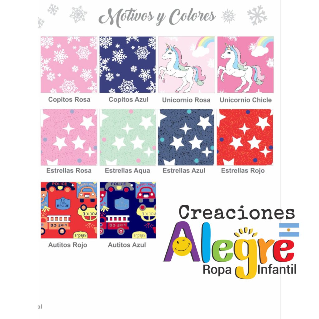 Creaciones Alegre – Fábrica de ropa de bebés y niños